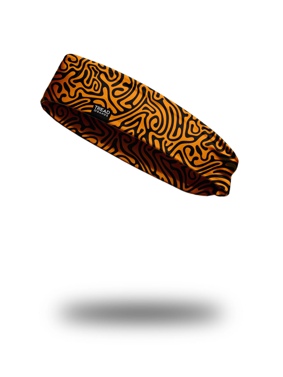 All-Season Contoured Headband - Corn Maze – TreadBands | Non-Slip ...
