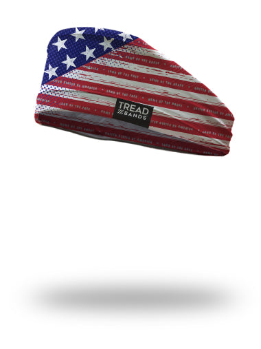 TreadBands Non-Slip Headbands | Off-Road Contoured Headband - Star ...