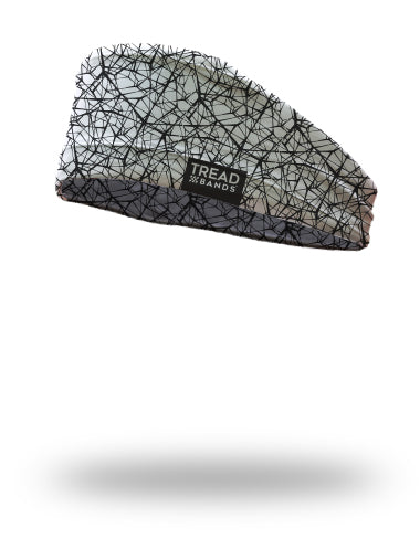 TreadBands Non-Slip Headbands | Off-Road Contoured Headband - Ash ...
