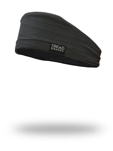 TreadBands Non-Slip Headbands | Off-Road Contoured Headband - Ash ...