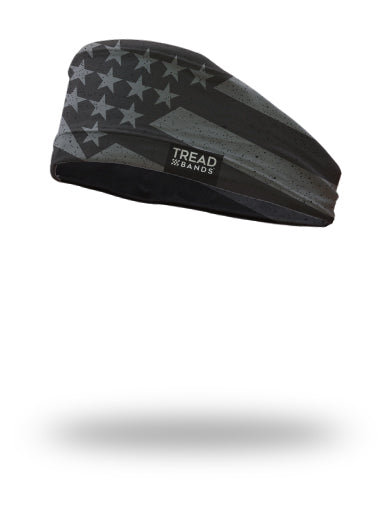 TreadBands Non-Slip Headbands | Off-Road Contoured Headband - Ash ...